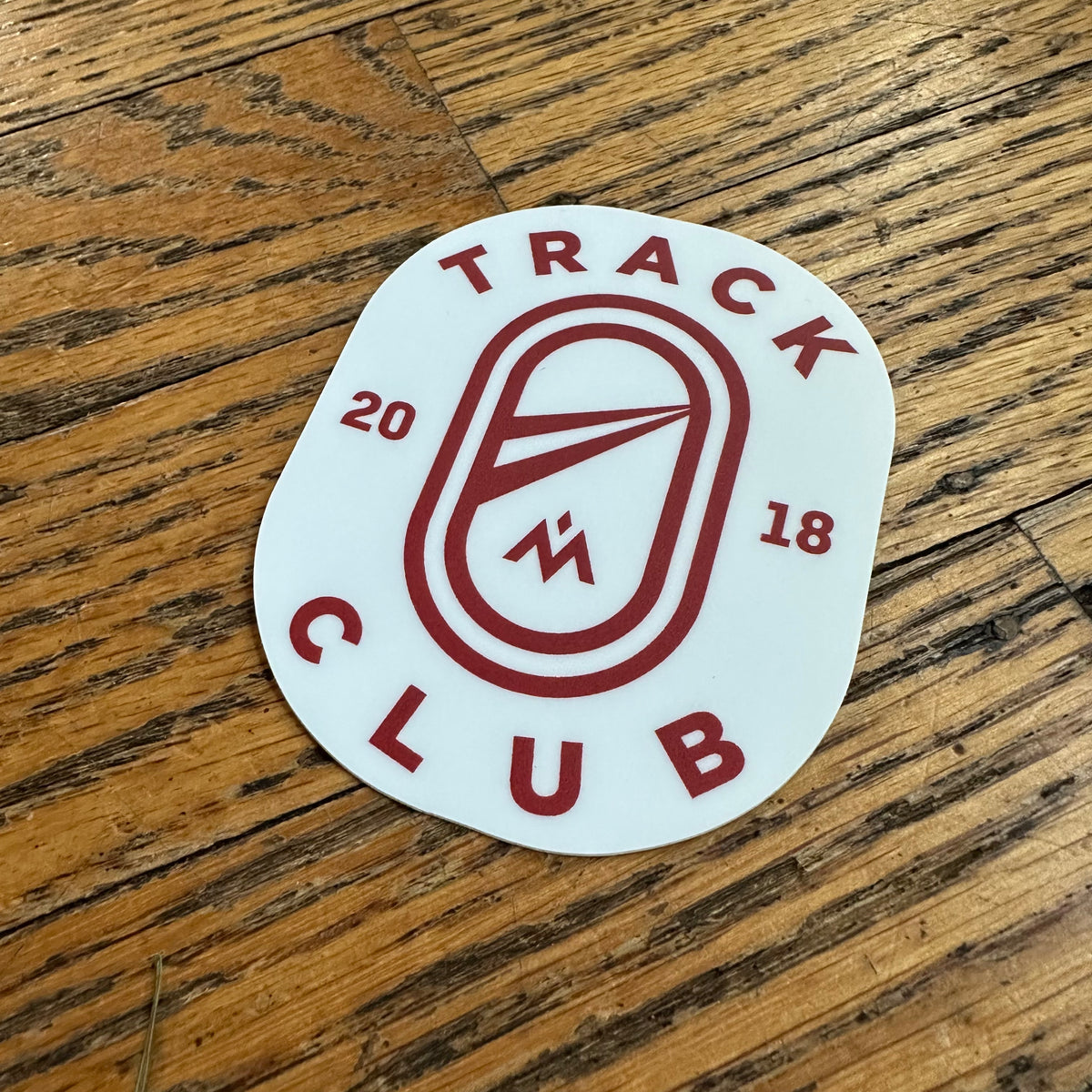 The Track Logo Sticker – Monon Track Club